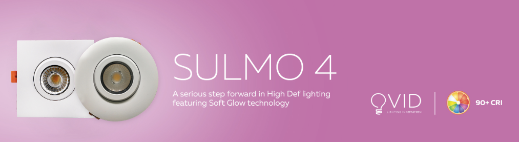 Sulmo 4 NOW WITH 95 CRI – Ovid Lighting